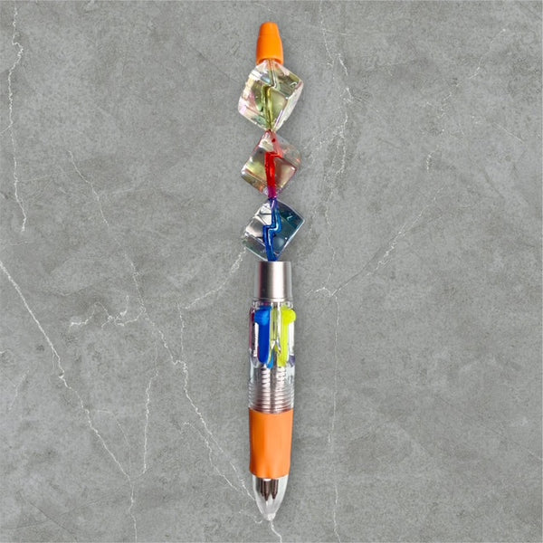 Cubed Trio Beaded Multi-Ink Pen – The Mercantile At The Manor